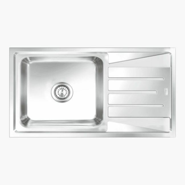 SS Rectangle Bowl Kitchen Sinks | Nirali NG Orbis Kitchen Sink Range in ...