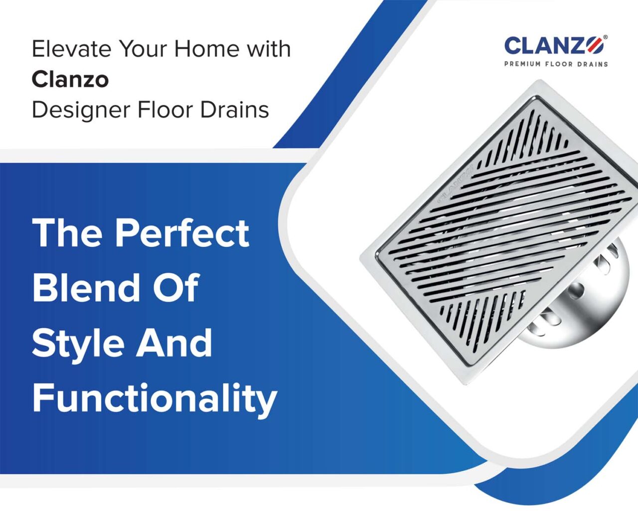 Elevate Your Home with Clanzo Designer Floor Drains: The Perfect Blend ...
