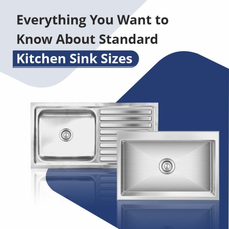 Everything You Want to Know About Standard Kitchen Sink Sizes | Nirali ...